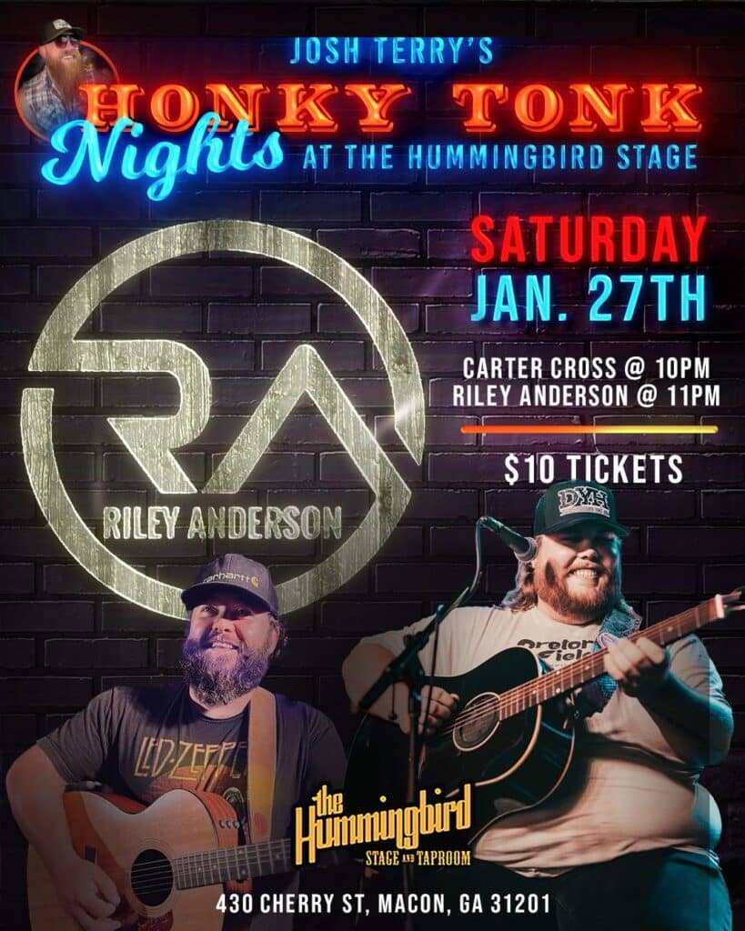 Josh Terry's Honky Tonk Nights feat. Riley Anderson wsg Carter Cross ...